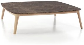 Výprodej Belta / Frajumar designové konferenční stoly Even (deska černý mramor, podnož jasan, 60cm)