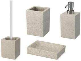 BISK Erga Sand, toaletní WC kartáč na postavení, pískový, ERG-01592