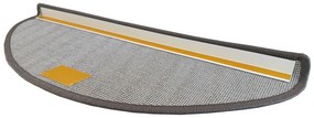 Vopi Nášlapy na schody Laguna béžová půlkruh, samolepící - 28x65 půlkruh (rozměr včetně ohybu)