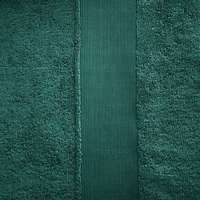 Tmavě zelené froté bavlněné ručníky a osušky v sadě 6 ks Anti-Bacterial – Catherine Lansfield