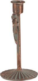 Kovový svícen 16 cm měděný FUP566-S