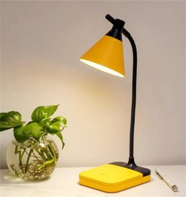 HJ Přenosná USB nabíjecí stolní LED lampa Barva: oranžová / Orange