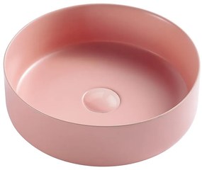 Umyvadlo na desku Marubo pink 35,5
