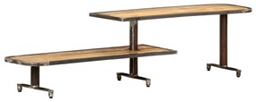 TV stolek 160 x 30 x 40 cm masivní mangovníkové dřevo - Default Title