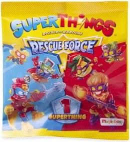 SUPERTHINGS Figurka Rescue Force / S překvapením v sáčku / Plast, kart