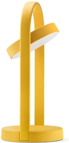 PEDRALI - Stolní lampa GIRAVOLTA 1799 DS - žlutá