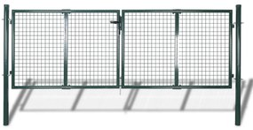 Zahradní pletivo branka plot dveře stěna mříž 300 x 75 cm 140921