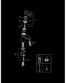 GROHE 3246920E - Umyvadlová baterie EURODISC COSMOPOLITAN velikost S chrom