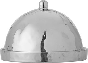 Kameninová máslenka v leskle stříbrné barvě Shine – Bloomingville