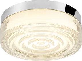 LA 1010211 CYFT WAVE XL Přisazené nástěnné a stropní svítidlo, 2700/3000/4000 K, 15 W, PHASE, 105°, IP65 černá / čirá - BIG WHITE (SLV)