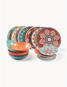 Sada porcelánového nádobí Shiraz, pro 6 osob (18 dílů)