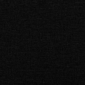 3dílná sedací souprava s poduškami černá textil 3201246