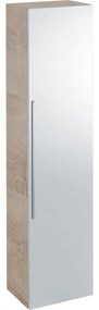 Geberit iCon - Skříňka vysoká 1500x360 mm se zrcadlem, přírodní dub 841152000