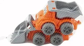 TEDDIES Stavební stroje 2 ks / Auto nakladač a auto s korbou / plast /