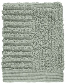 Šalvějově zelený froté bavlněný ručník 30x30 cm Classic – Zone