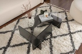 Designový konferenční stolek Rangsey 105 cm černý