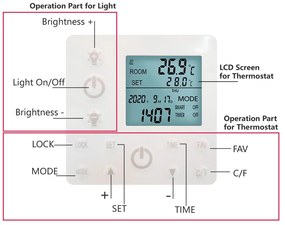 Stropní infrapanel CEILING LED 1300W DESIGN | 107x40 cm | LED světlo | Dálkový ovladač | Výhřevnost 23.6 m2