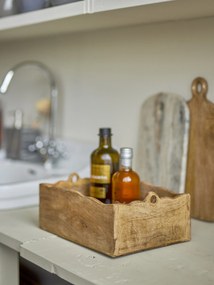 BLOOMINGVILLE Úložný box NONNIE hnědý