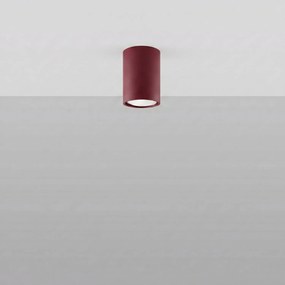 Sollux Lighting Stropní svítidlo LAGOS 10 bordó