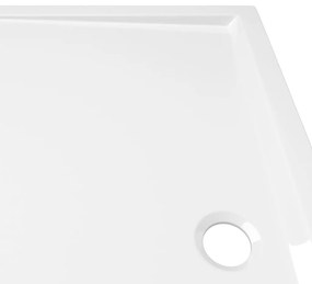Obdélníková sprchová vanička ABS bílá 70 x 120 cm,  148905