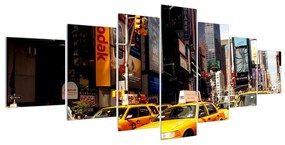 Obraz žlutých taxíků v NY (210x100 cm)