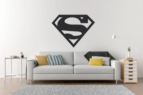 Lepy.cz Samolepka na zeď Superman Velikost (šířka x výška): 25x19cm, Barevná varianta: Pastelová oranžová