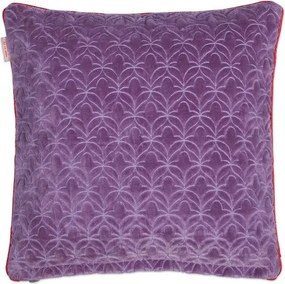 Pip Studio polštář Quilty dreams 45x45cm, lila (dekorační polštářek s výplní)