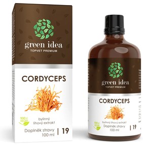 Green idea Cordyceps tinktura - kapky 100 ml