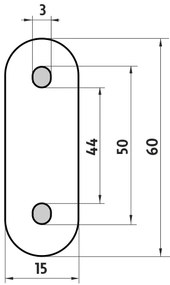 Nimco WC štětka tubusový UNIX nerez - UNM 13094E-10