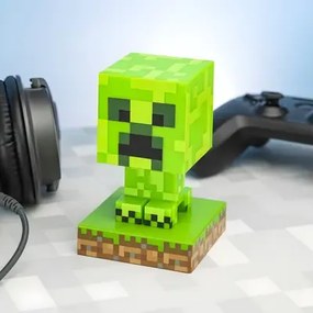 Paladone Creeper Icon Light Minecraft / Stolní lampa / 3x AAA baterie