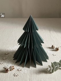 Sinsay - Vánoční dekorace ve tvaru stromečku - zelená
