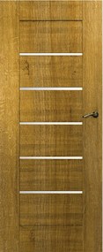 Interiérové dveře vasco doors IBIZA model 6 Průchozí rozměr: 70 x 197 cm, Orientace dveří: Levé dveře, Dekor: Dub riviera