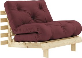 Karup Design Rozkládací pohovka ROOTS - 90 x 200 / 710 Bordeaux