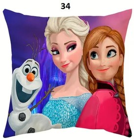 Potah na polštář s motivem Ledové království (Frozen) Motiv: 34