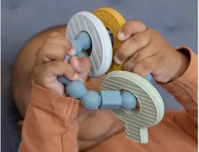 Little Dutch Kousátko silikonové klíče modré / od 0 měsíců