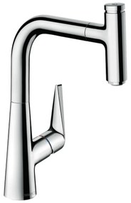 Hansgrohe Talis Select S - Páková kuchyňská baterie 220 s vytahovatelným výtokem, chrom 72822000