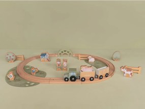 Little Dutch Dřevěná vláčkodráha Farma