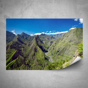 Plakát - Pohled na pohoří (60x40 cm) - PopyDesign