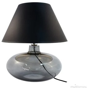 Zuma Line Stolní lampa ADANA GRAFIT ⌀ 40 cm, v. 44 cm Barva: Černá