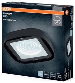 Osram - LED Stropní průmyslové svítidlo HIGHBAY LED/80W/230V 6500K 23x23 cm IP65