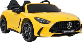 Elektrické autíčko Mercedes Benz GT63 AMG žluté