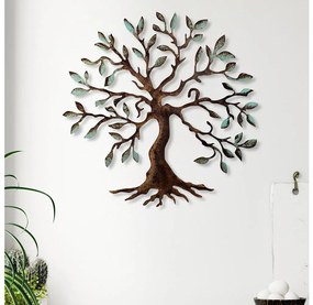 Asir Nástěnná dekorace 60x60 cm strom kov 891TNL2427