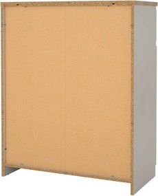 Krémová komoda 80x100x40 cm Naia – Tvilum