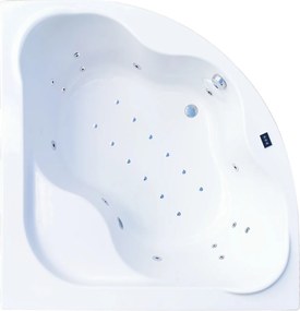 Essente ExclusiveLine ORUNA 150x150  hydromasážní vana 150 × 150 cm HYDROMASÁŽNÍ SYSTÉM: ADVANCED