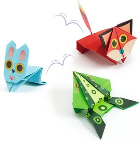DJECO Origami vyskakovací zvířátka