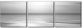 Obraz na plátně - Klidné moře při západu slunce - panoráma 5280QB (150x50 cm)