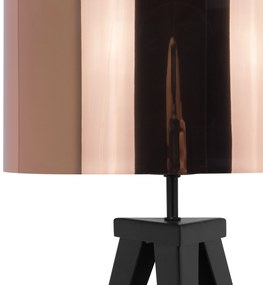 Stolní lampa v měděné barvě 55 cm STILETTO Beliani