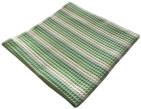 Praktik Vaflový ručník 50x100 cm zelený