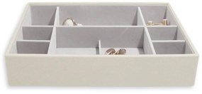 Stackers, Box na šperky a hodinky Oatmeal Supersize Watch & Accessories Layer | krémová 75621