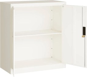 Kartotéka bílá 79 x 40 x 90 cm ocel 339732